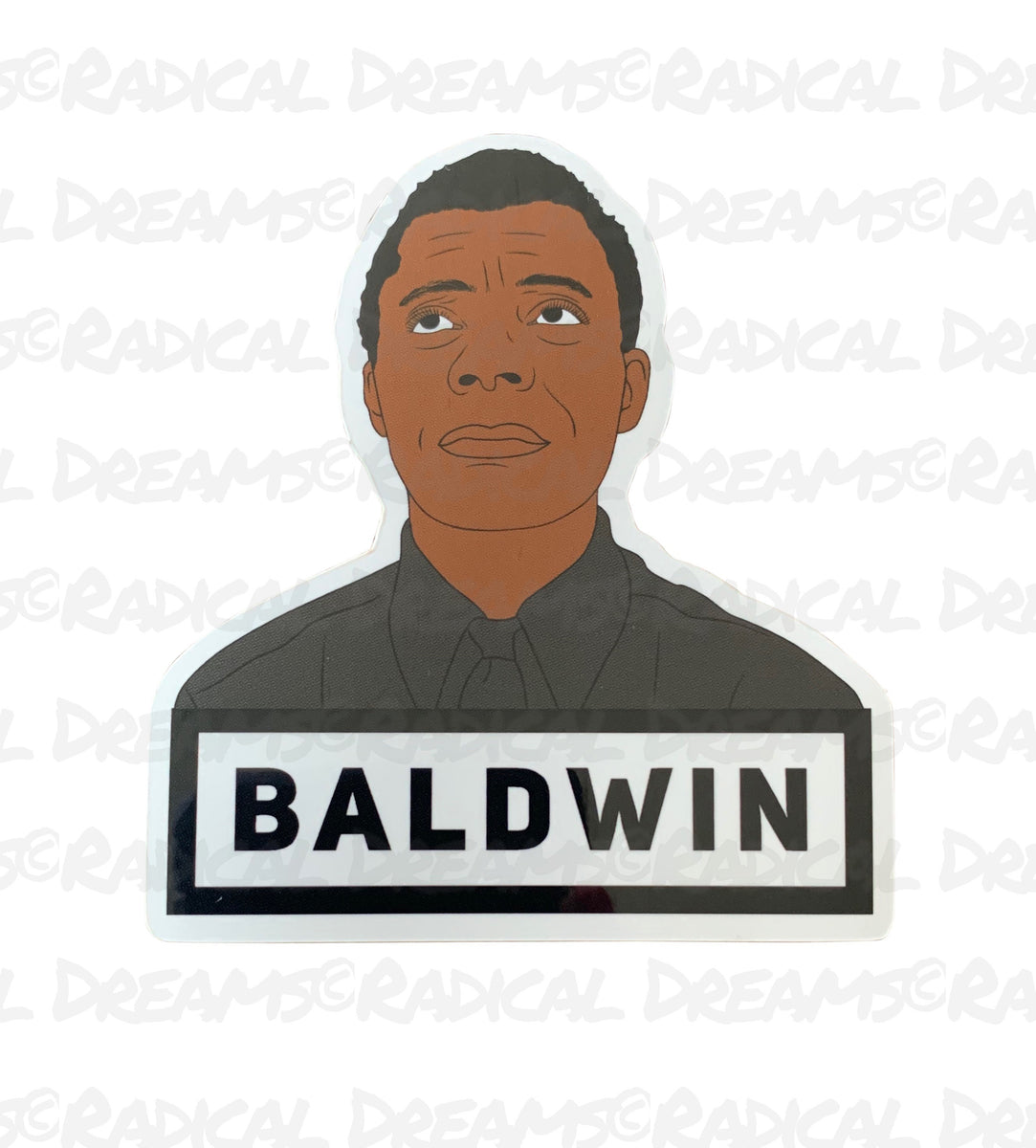 Baldwin - STICKER – Radical Dreams Pins