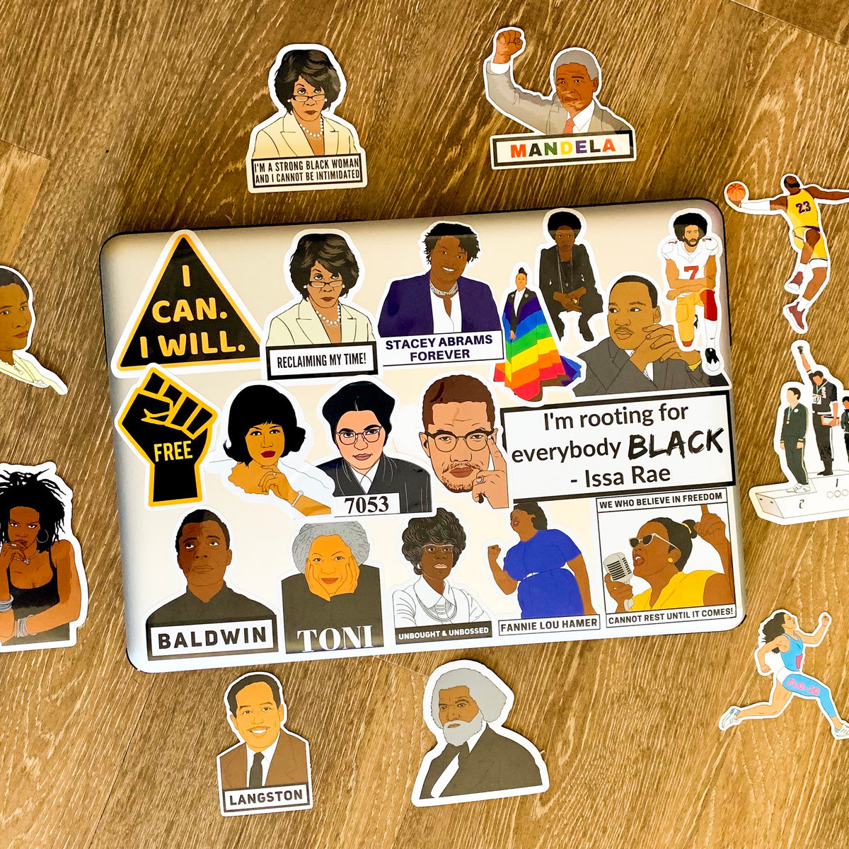 Baldwin - STICKER – Radical Dreams Pins