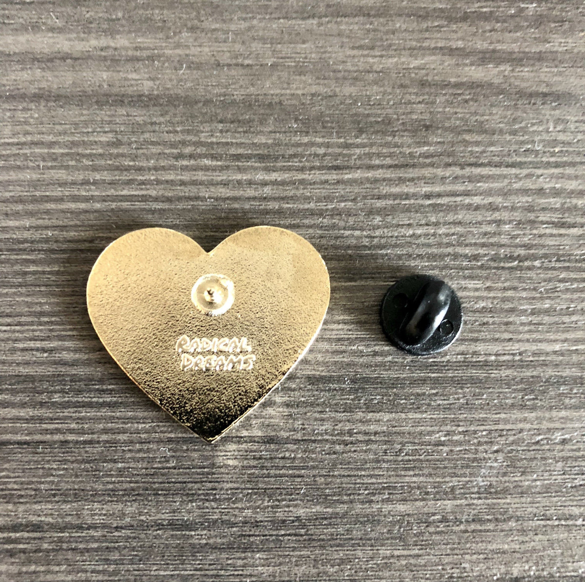 Love Black Women Lapel Pin - Gold Glitter – Radical Dreams Pins