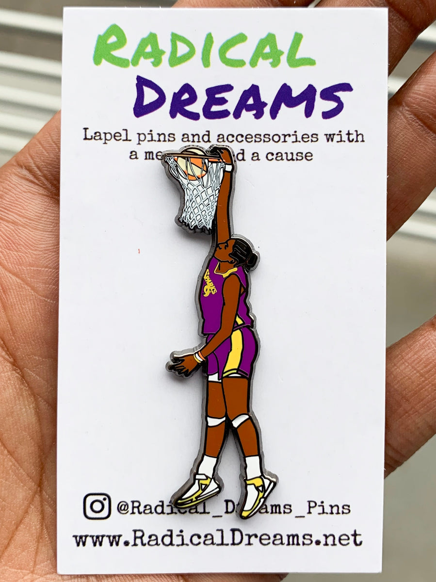 WNBA Superstar Lapel Pin – Radical Dreams Pins